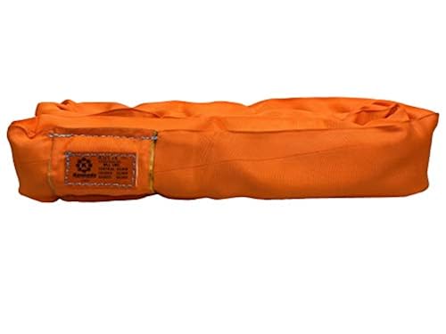 Power Lift PL10x10' Orange Polyester Round Sling (40,000 lb. Vertical ...