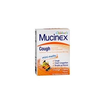 Amazon.com: Mucinex Children's Chest Congestion Expectorant and Cough ...