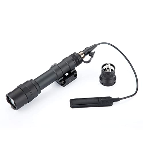 Assletes Tactical Picatinny Flashlights, Rifle Weapon Light with Remote ...