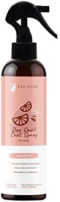 kin+kind Dog Deodorizing Spray - Safe, Natural, & Easy to Use Pet Odor ...