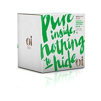 Amazon.com: L. Organic Cotton & Chlorine-Free Pads, Regular Absorbency ...