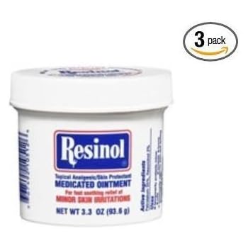 Amazon.com: Resinol Medicated Ointment 3.30 oz by Resinol: Health ...