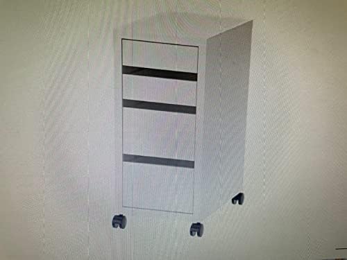 IKEA Micke Drop File Storage Drawer Unit, White price in Egypt | Amazon ...