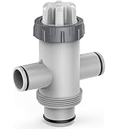 Amazon.com: POOLHACKER Pool Fittings Dual Split Hose Plunger Valve ...