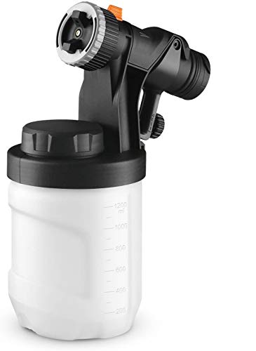 Spray Paint Gun Attachments, Tacklife ASA01C Spray Gun with 1200ML ...