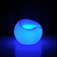 Amazon.com: Magshion 16 Color LED Light Up Chair Modern Lighting Seat ...