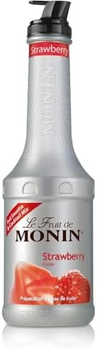 Monin Strawberry Fruit Mix Syrup - 1L price in Saudi Arabia | Amazon ...