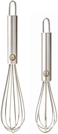 Babish 2-Piece (5” and 7”) Stainless Steel Tiny Whisk Set | Pricepulse