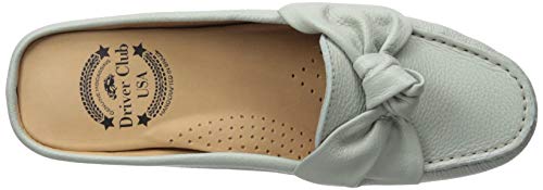Driver Club USA Womens California MINT Grainy Leather Mules Sz 5.5 M ...