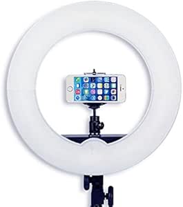 Amazon.com: Prismatic 14" Mini Halo Dimmable Ring Light: Electronics