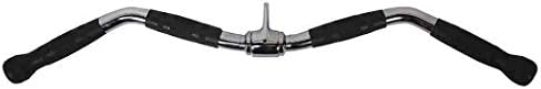Lat Bar Cable Machine Attachment, Curl Pulldown Bar with Full Rotation ...