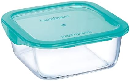 Luminarc Temp A6 Keep'n Lagon Square Flat Rim Kitchen Storage Container ...