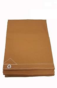 8' x 10' Tan Canvas Tarp 12oz Heavy Duty Water Resistant - - Amazon.com