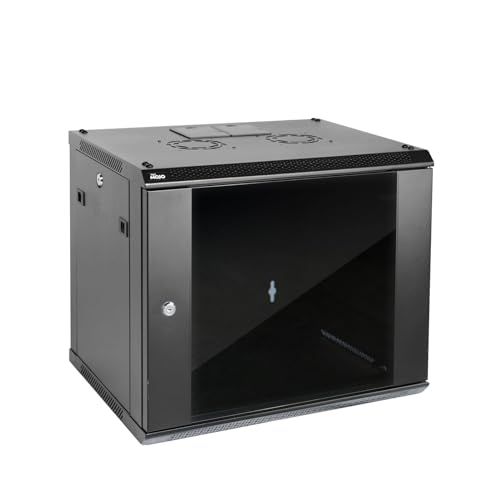 TECMOJO Wall Mount Server Cabinet IT Network Rack Enclosure Lockable ...