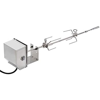 Amazon.com : Onlyfire Stainless Steel Rotisserie Kit Fits for Weber ...