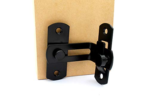 Black 90 Degree Right Angle Door Lock Bolt Lock cam Lock for Door and ...