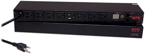 Amazon | シュナイダーエレクトリック AP7900B Rack PDU、Switched、1U、15A、100V、(8) 5-15 ...