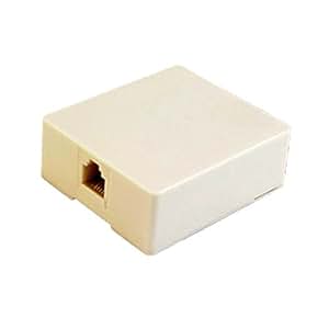 Amazon.com : DGA6410 Homevision Technology Baseboard Jack (6P4C), White ...