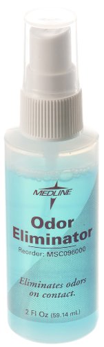 Medline MSC096000 Enzymatic Odor Eliminator, 2 oz Spray (Pack of 48 ...