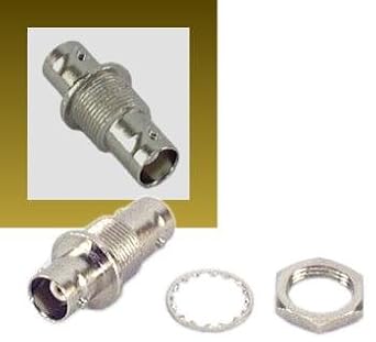 Amazon.com: BNC Female to Female Bulkhead Coax Connector - 75 Ohm: Industrial & Scientific