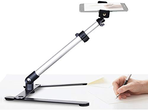 Calligraphy Video Stand,Table Top Phone Mount for Baking Crafting Demo ...