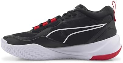 سعر PUMA Mens Playmaker Pro Basketball Jet Black-PUMA Mens White 9, 42 ...