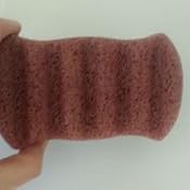 Amazon.com: MY Konjac Sponge All Natural French Red Clay Body Sponge for Dry or Mature Skin: Beauty