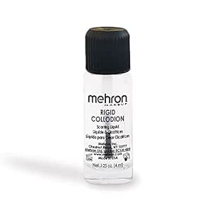 Amazon.com : Mehron Makeup Rigid Collodion with Brush for Special ...