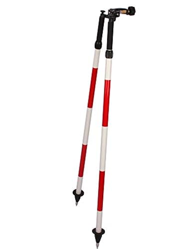 Tripod Bipod Surveying Thumb Release, Aluminum Tripod Bipod for Prism ...