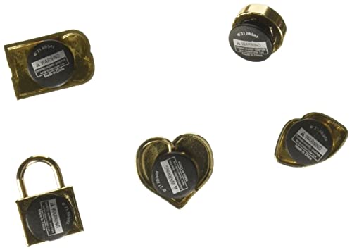 Crocs Jibbitz 5-Pack Gold Shoe Charms | Jibbitz for Crocs, Golden Girl ...