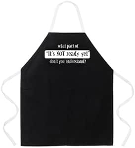 Amazon.com: Attitude Aprons Fully Adjustable What Part of It's Not ...