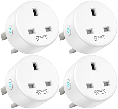 Smart Plug 13A with Alexa and Google Home Assistant, WiFi Plug Socket ...