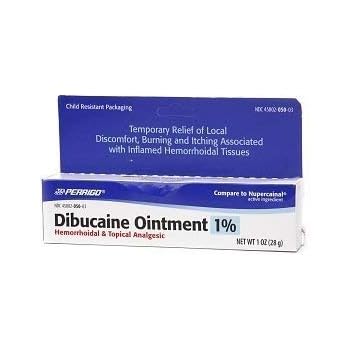 Amazon.com: Dibucaine Ointment 1% Hemorrhoids Ointment - 1 Oz (2 Pack ...