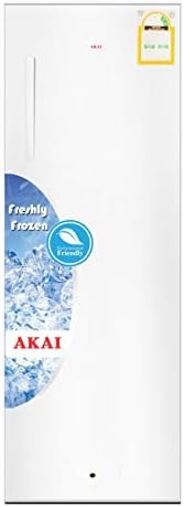 AKAI Stainless Steel Single Door Freezer 360 Liter , White , AKUF360W ...