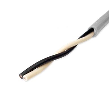 Amazon | 富士電線工業 VCT 3.5sq×2芯 600V耐圧ケーブル (3.5mm 2C 2心) (電線切売 1m～) NN | 多芯ケーブル | 産業・研究開発用品 通販