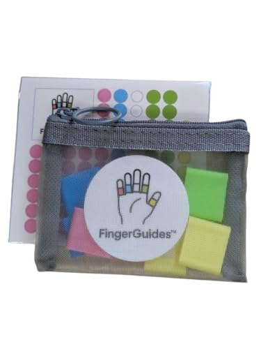 Mua FingerGuides? Color-Coded Typing Aid Kit ? Visual Learning System ...