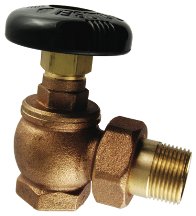 Amazon.com: Angle Radiator Valve - 3/4" Brass Hot Water Radiator Valve ...