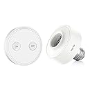 LoraTap Wireless Remote Control E26 Light Bulb Socket Lamp Switch Kit ...