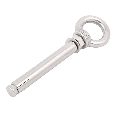 Buy uxcell Wire Rope 304 Stainless Steel Expansion Shield Anchor Eye ...