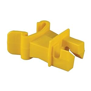 Amazon.com : RED SNAP'R IT2XY-RS T-Post Extension Insulator, 2", Yellow ...