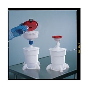 Secondary Liquid Waste Container, 2L: Science Lab Funnels: Amazon.com ...