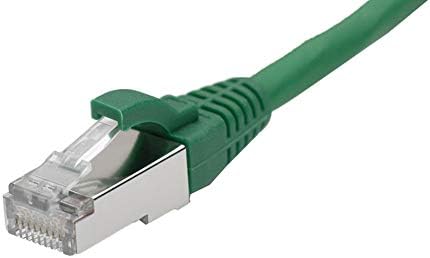 Wassalat TRD855SCRGR-90 Cat5e RJ45 Ethernet Cable Shielded 26 AWG PVC ...