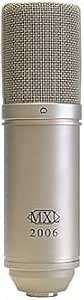 Amazon.com: MXL 2006 Large Gold Diaphragm Condenser Microphone with MXL ...