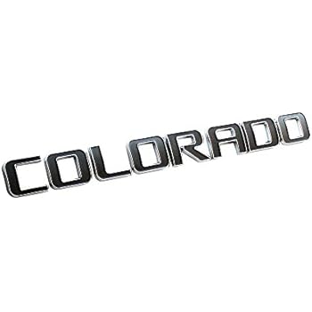 Amazon.com: Yoaoo 3x OEM Colorado Red Line Nameplate Emblem Badge 3D ...