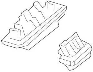 Amazon.com: Genuine Mercedes-Benz Release Handle 222-750-08-93 ...