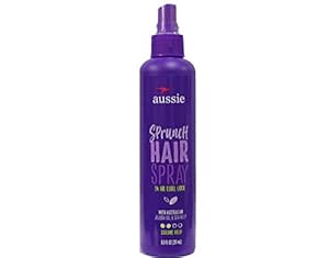 Amazon.com : Aussie Sprunch Hair Spray, Strong Hold 8.5 oz (Pack of 2 ...