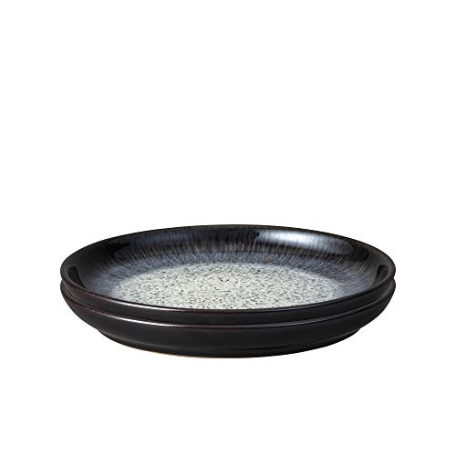 Denby Plate, Stoneware, Black