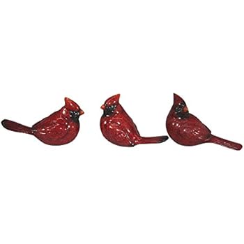 Amazon.com: Large Resin Cardinal Bird Figurine: Home & Kitchen