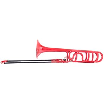 Amazon.com: pBone PBONE2R Jiggs Mini Plastic Trombone for Beginners ...