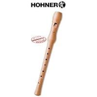 Amazon.com: Hohner C Soprano Wood Recorder Natural 9522 : Musical ...